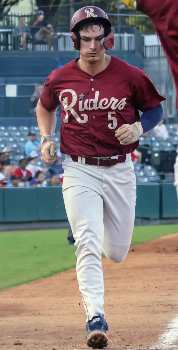 Texas Rangers prospect Justin Foscue Is Working on Defense at First Base