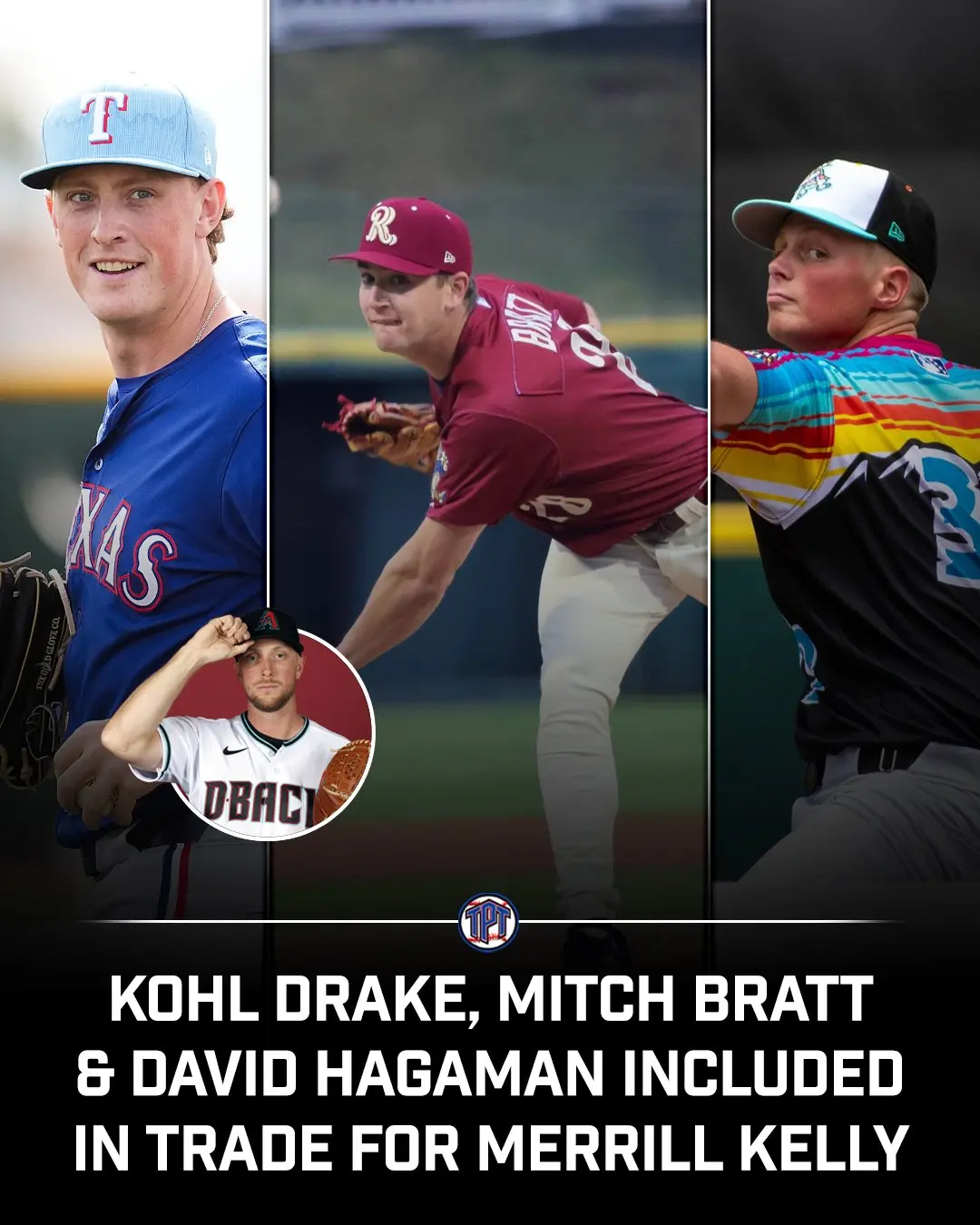 Rangers Acquire Merrill Kelly in Blockbuster Deadline Deal